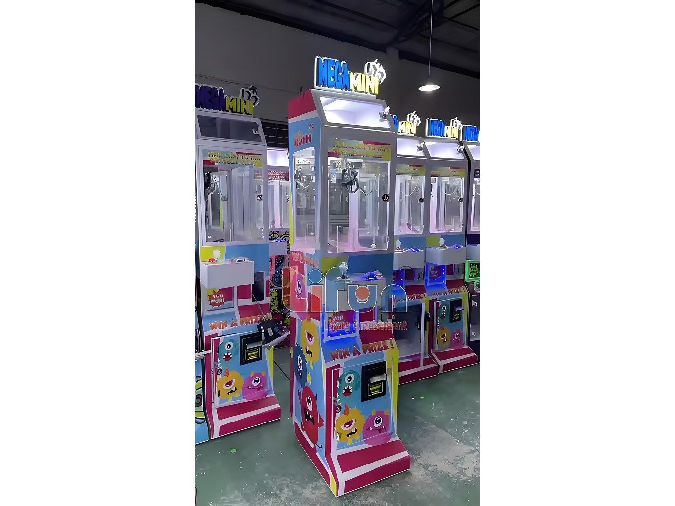 Mega Mini Claw Machine For Sale (Prize Locker + Coin/Bill Ready ...