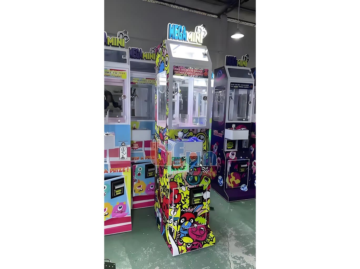 Mega Mini Claw Machine For Sale (Prize Locker + Coin/Bill Ready ...